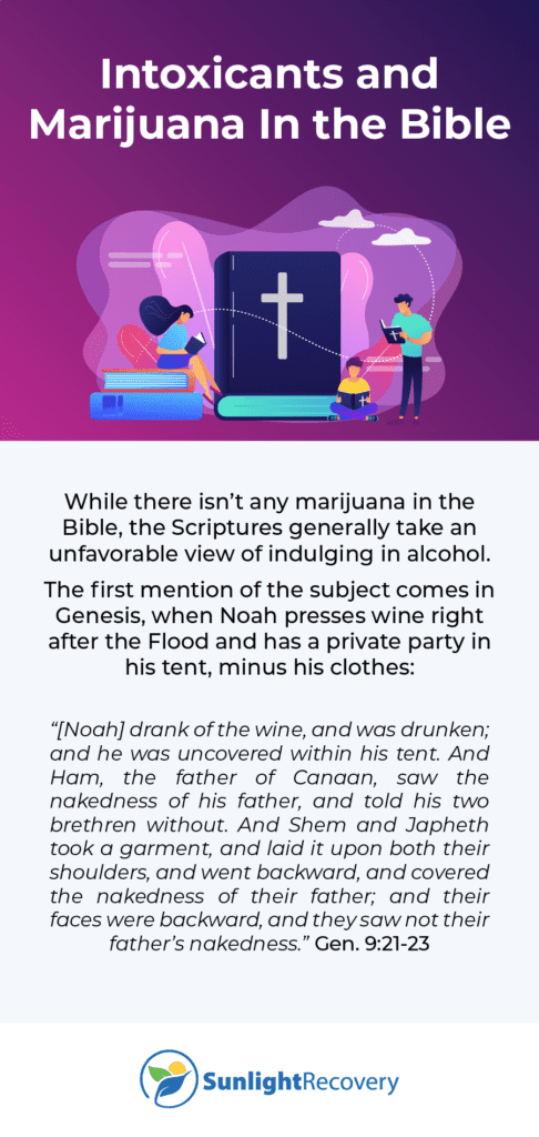 What's the Biblical View of Smoking Weed? - Sunlight Recovery | Boca ...